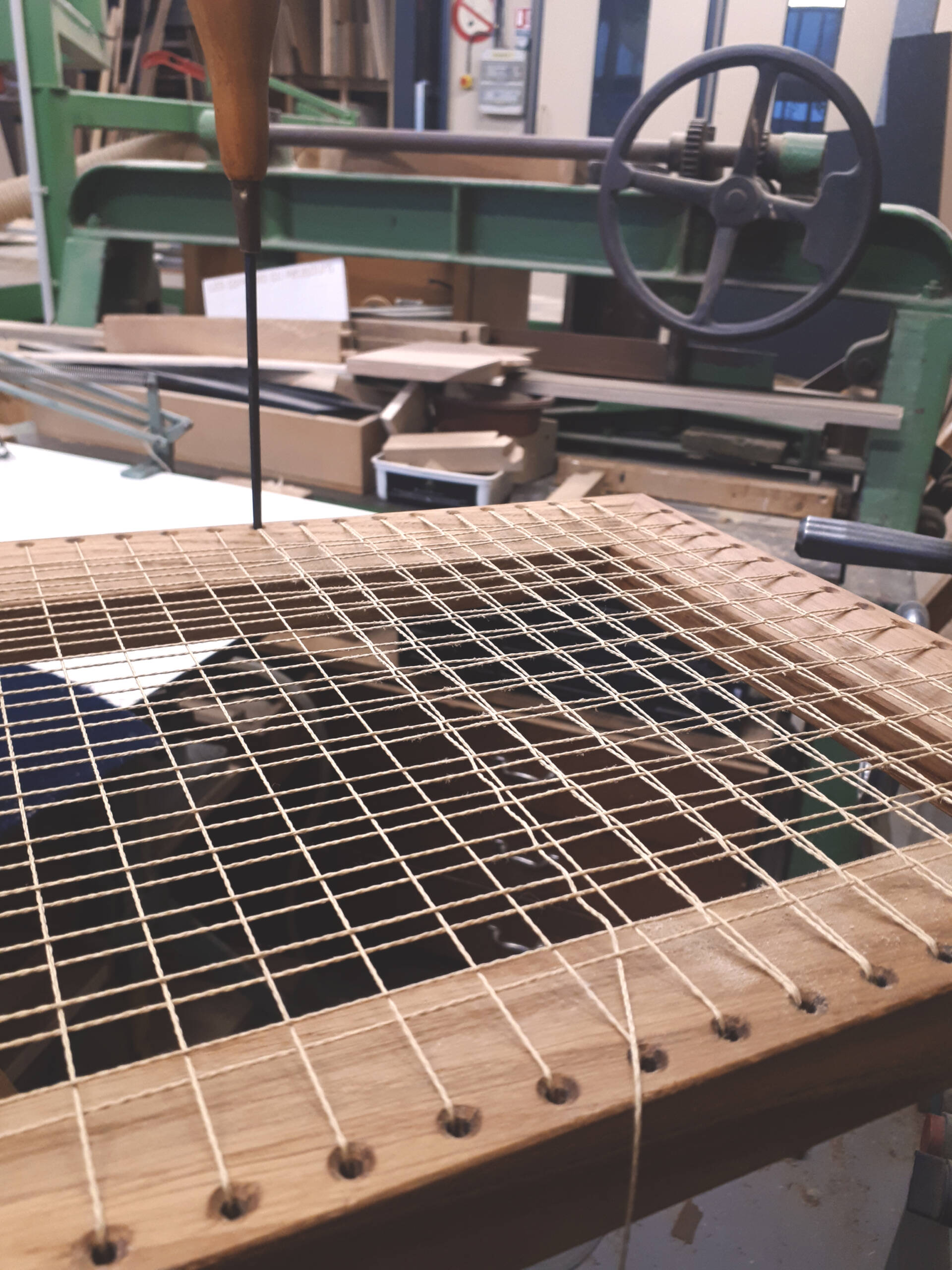 Nina Fradet dans l’atelier de Bernard Mauffret - 2021 — BDMMA